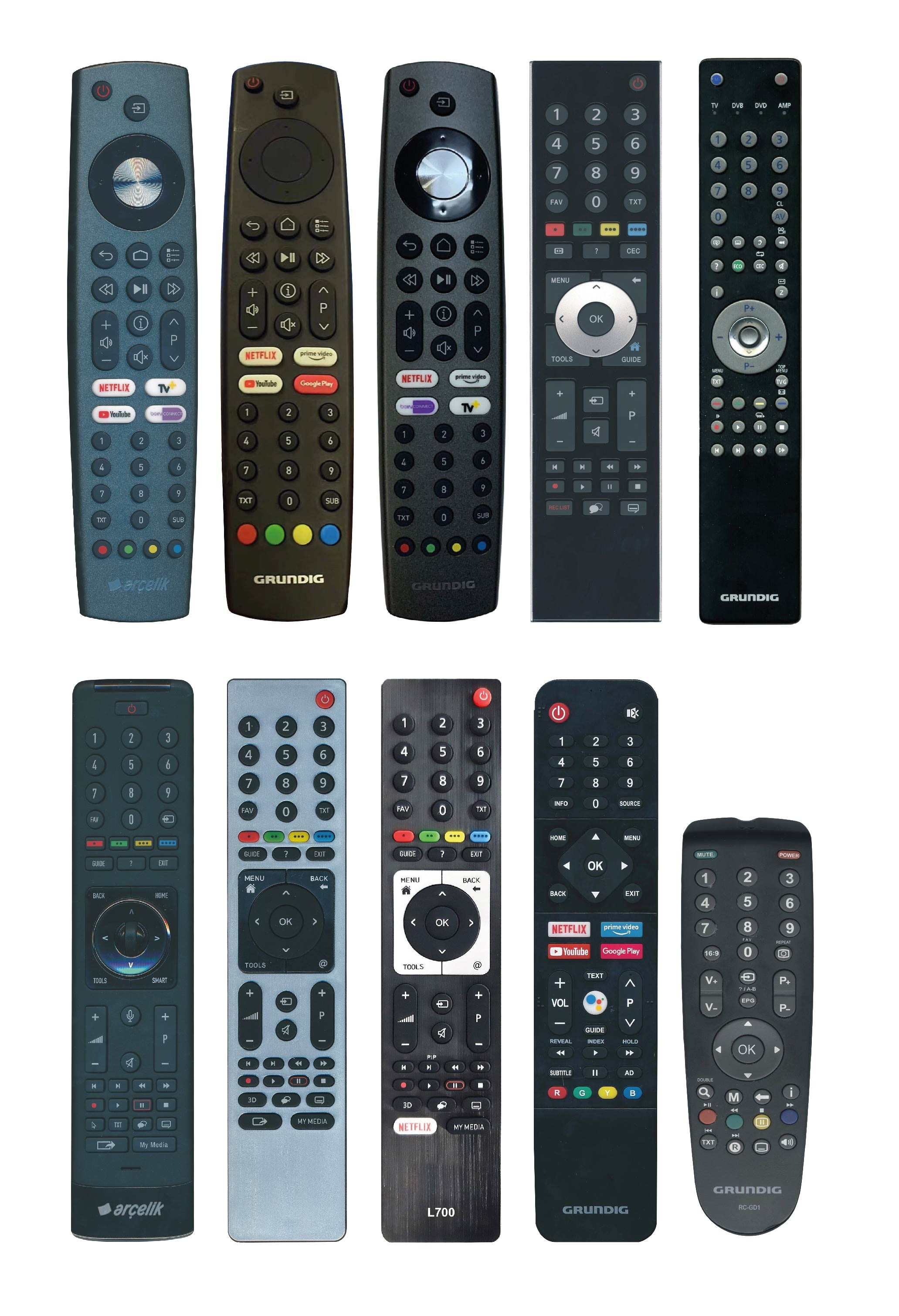 MANDO TV DCU GRUNDIG (30902040) - PCBox