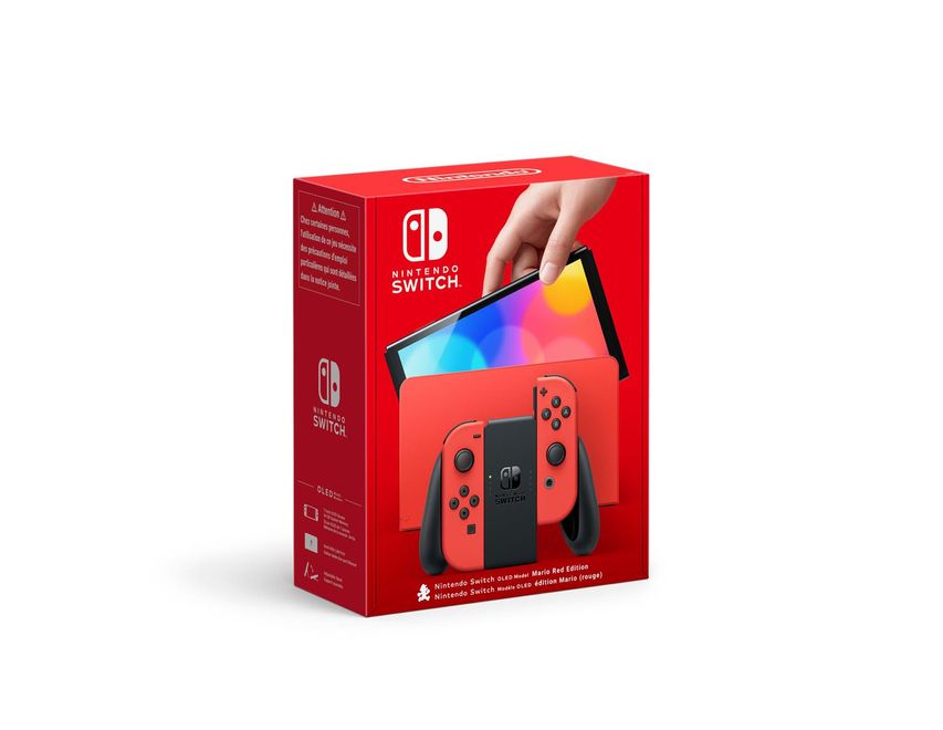 NINTENDO SWITCH OLED ROJA EDICION MARIO - PCBox