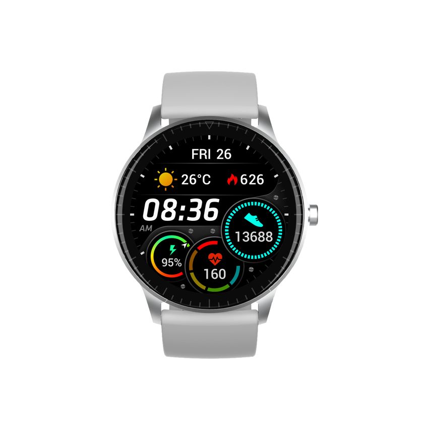 BLUETOOTH SMARTWATCH - GREY - PCBox