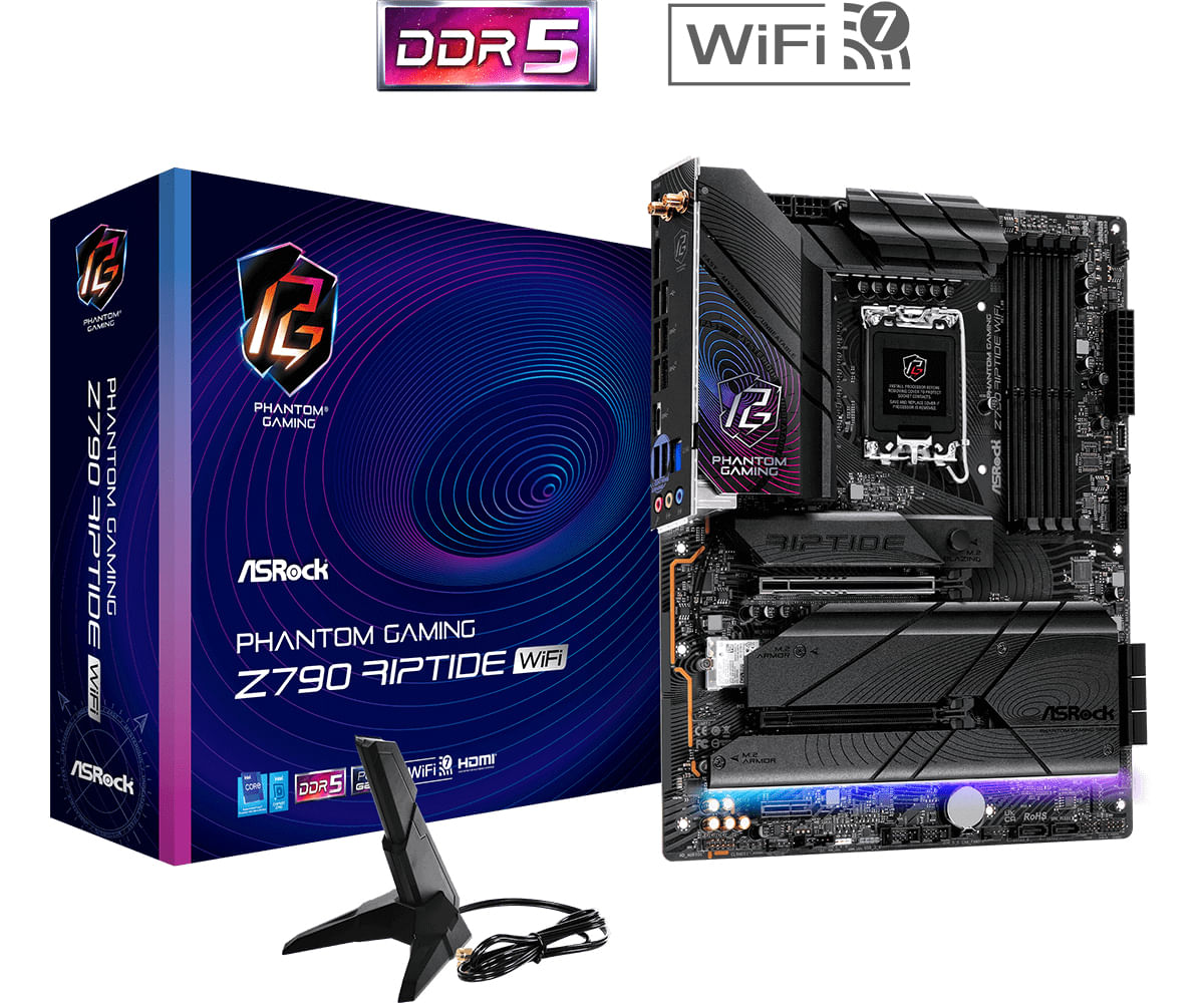 ASROCK Intel Z790 Riptide WiFi LGA 1700 - PCBox