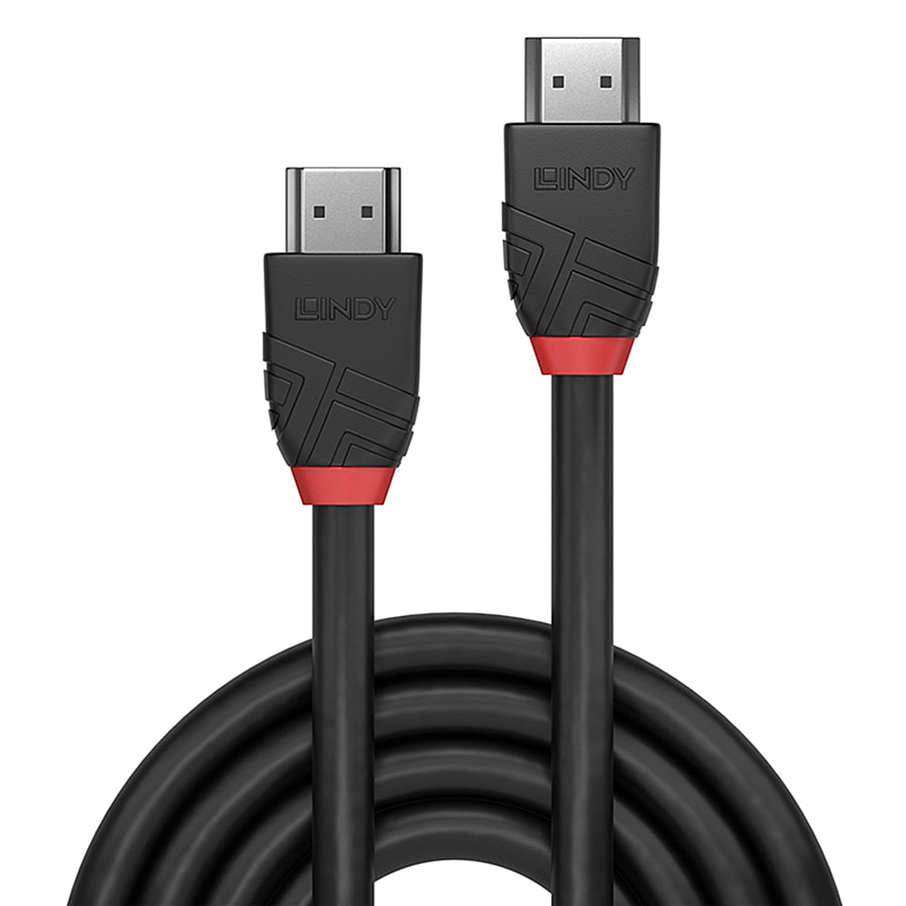 1M HIGH SPEED HDMI CABLE BLACK LINE - PCBox