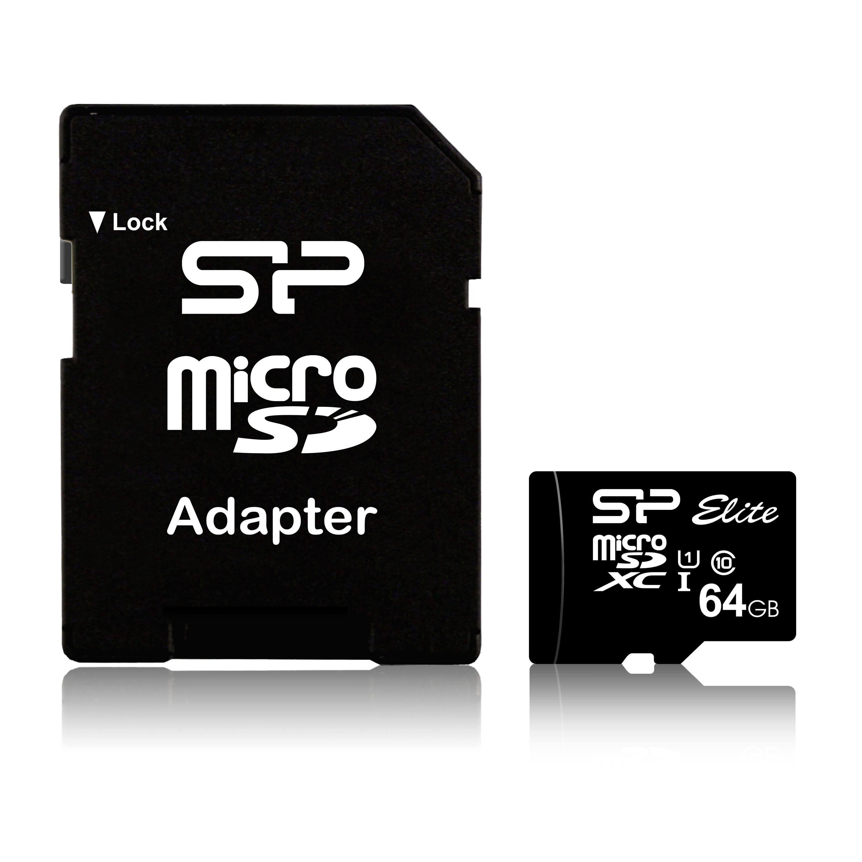 SP MICROSD CARD SDHC 64GB W/ ADAPTOR ELITE CLASE10 - PCBox
