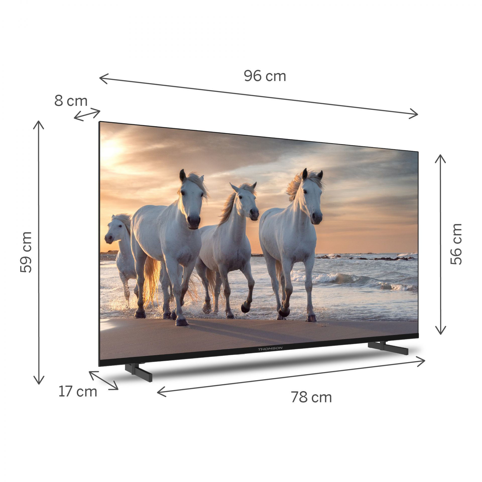 THOMSON 43" 43UA5S13 LED 4K Ultra HD - PCBox