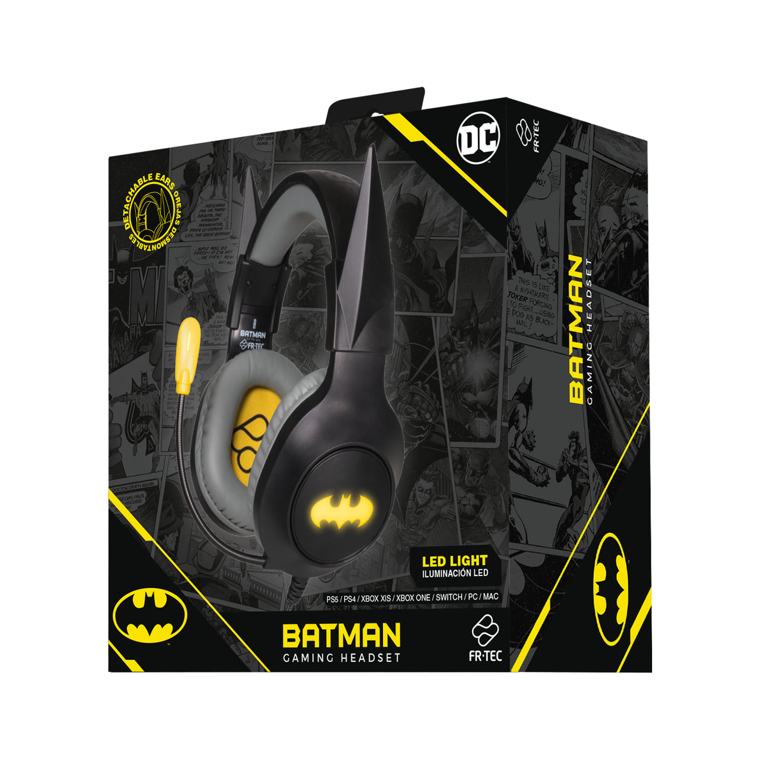 AURICULARES GAMING FR-TEC BATMAN DC - PCBox