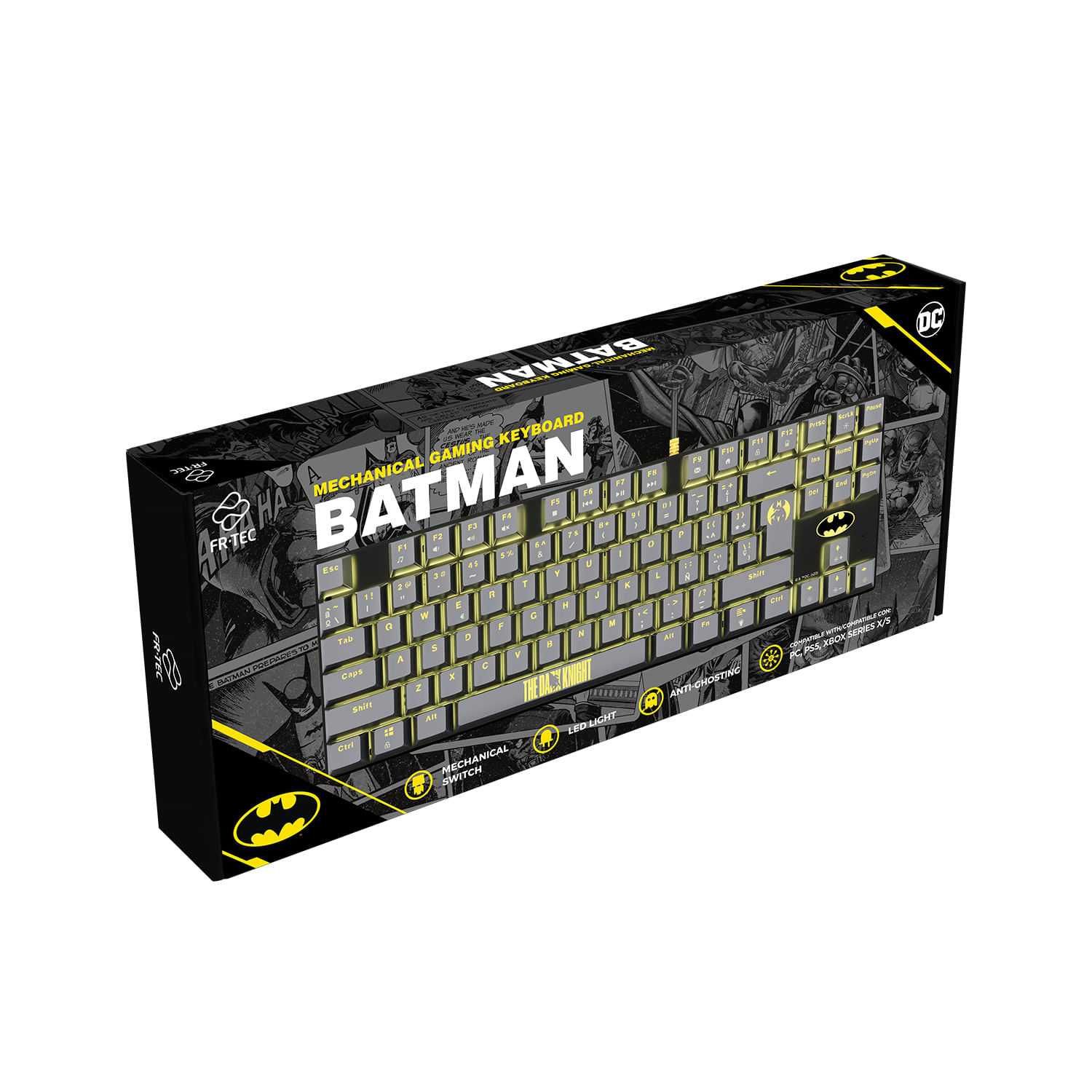 TECLADO GAMING FR-TEC BATMAN DC - PCBox