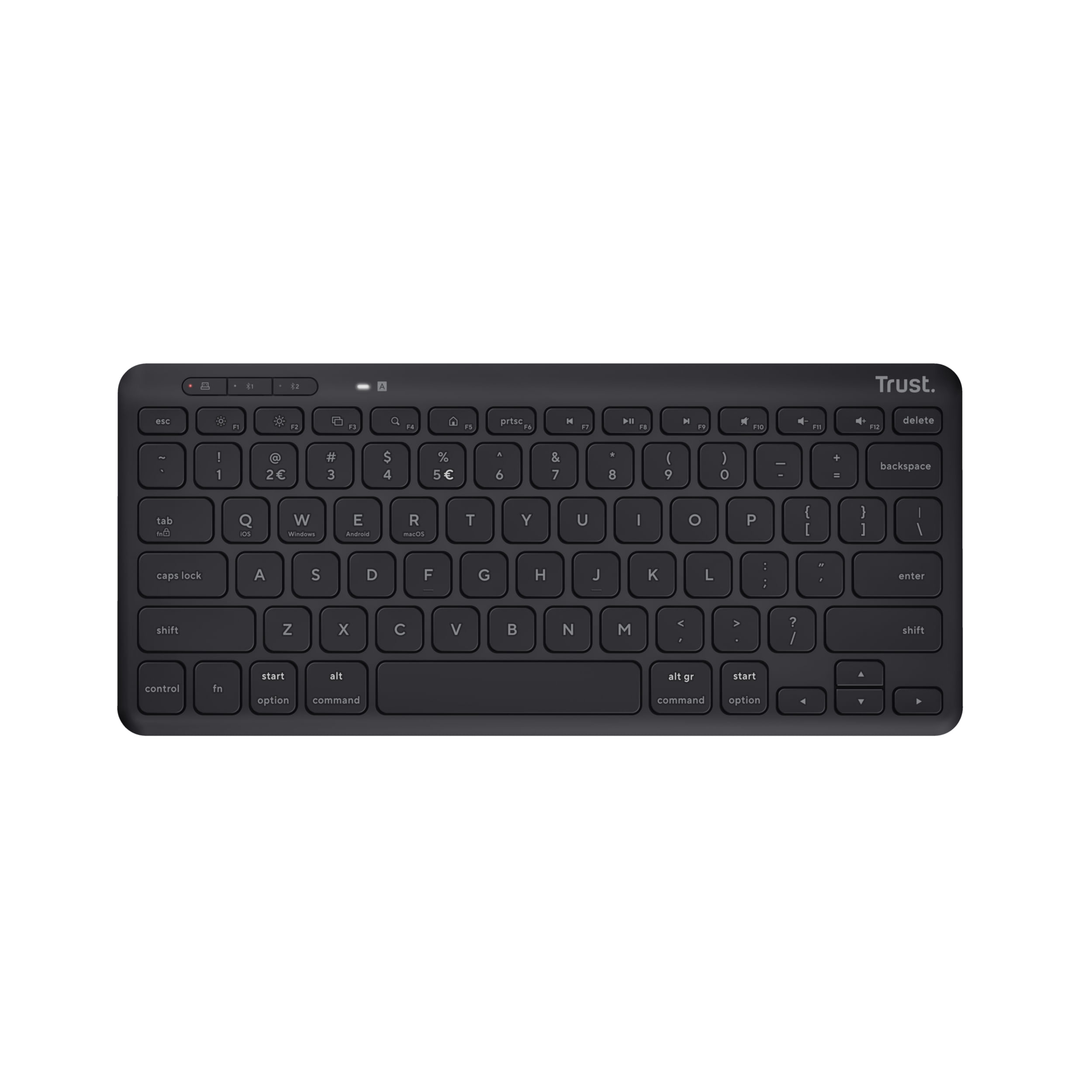 TRUST TECLADO LYRA COMPACT WIRELESS KEYBOARD ES - PCBox