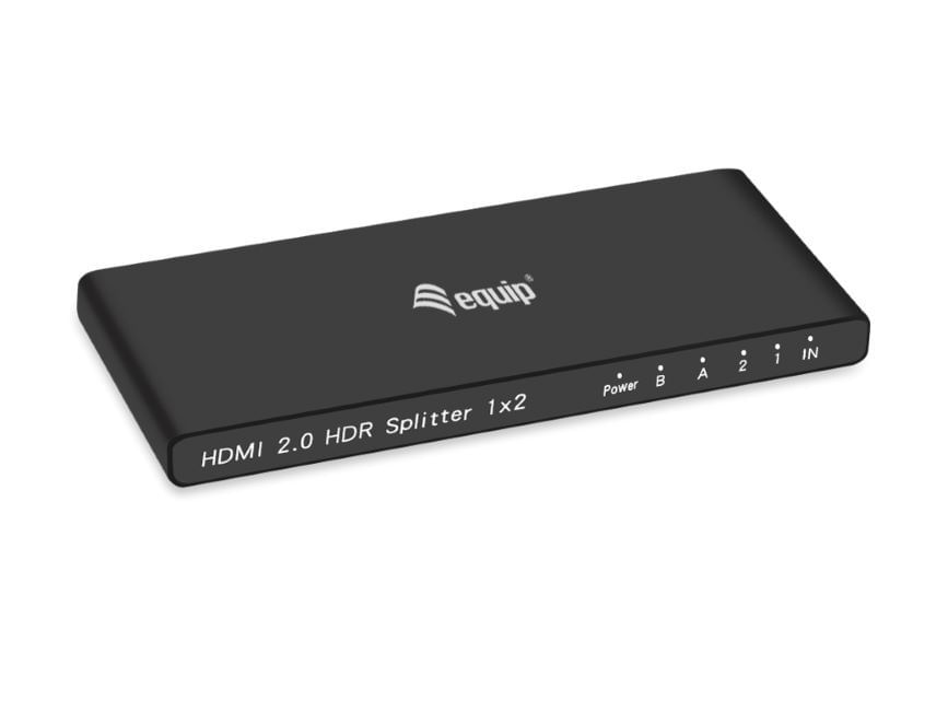 SPLITTER HDMI 2.0 ULTRASLIM 2 PUERTOS EQUIP - PCBox