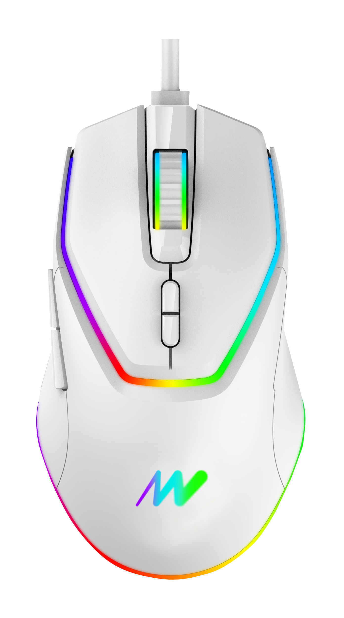 RATON NETWAY GAMING XM640 BLANCO - PCBox