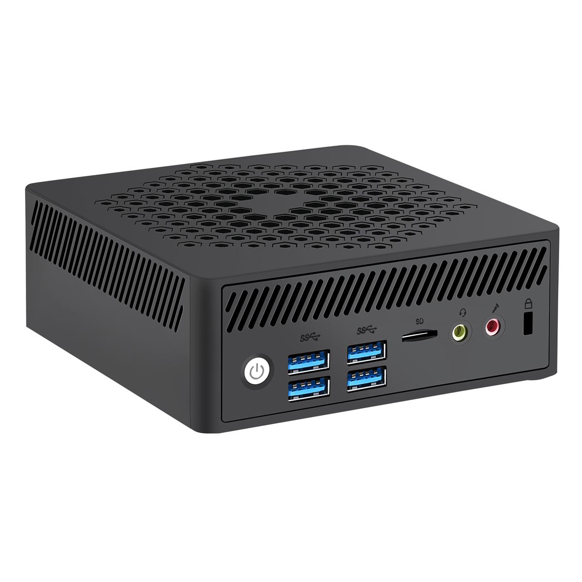 LEOTEC Mini PC Intel N100 + 8GB DDR4 + 128GB SSD Negro