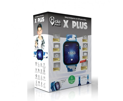 SMARTWATCH INFANTIL CEFA TOYS HOLA WATCH X PLUS BLUE - PCBox