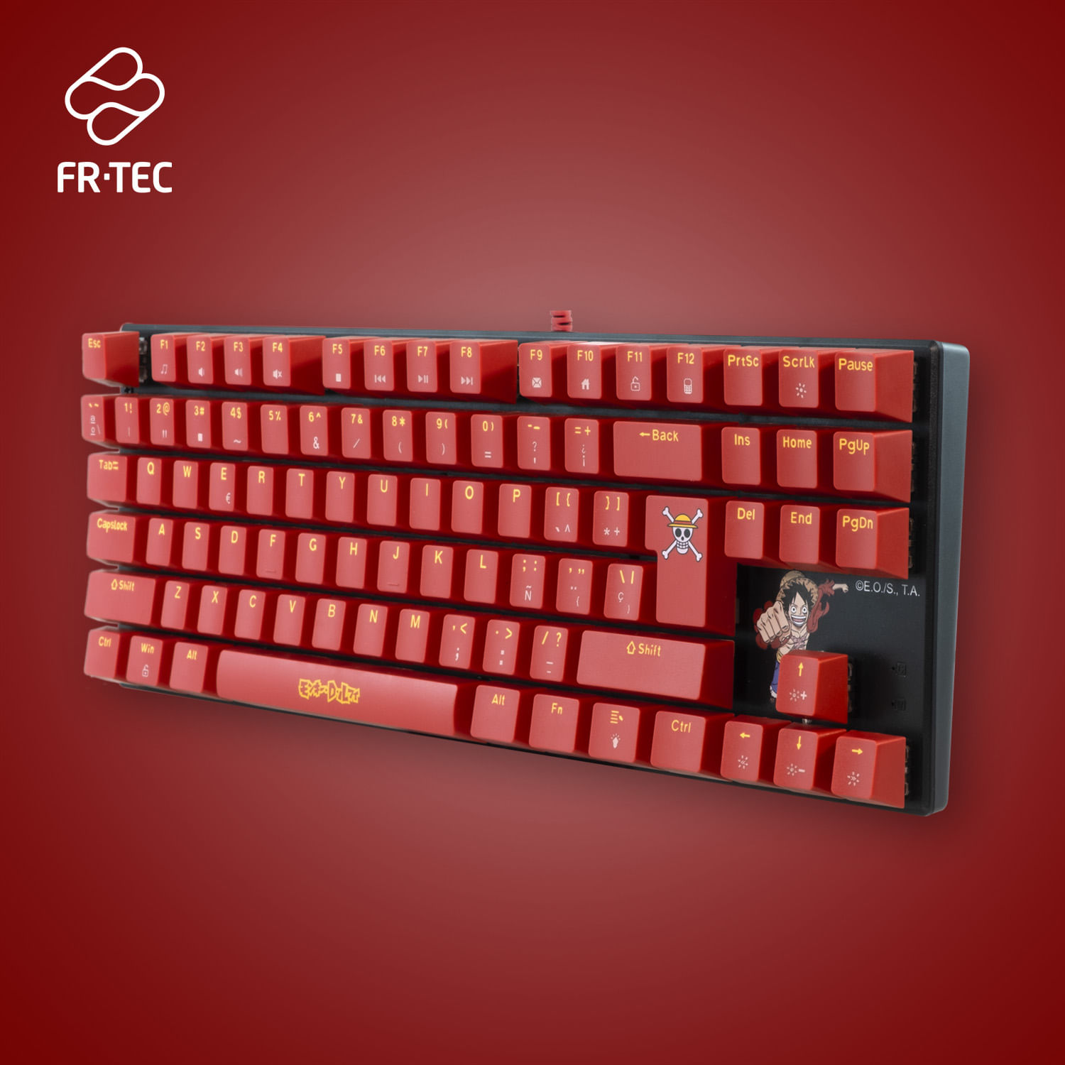 TECLADO GAMING FR-TEC ONE PIECE LUFFY - PCBox