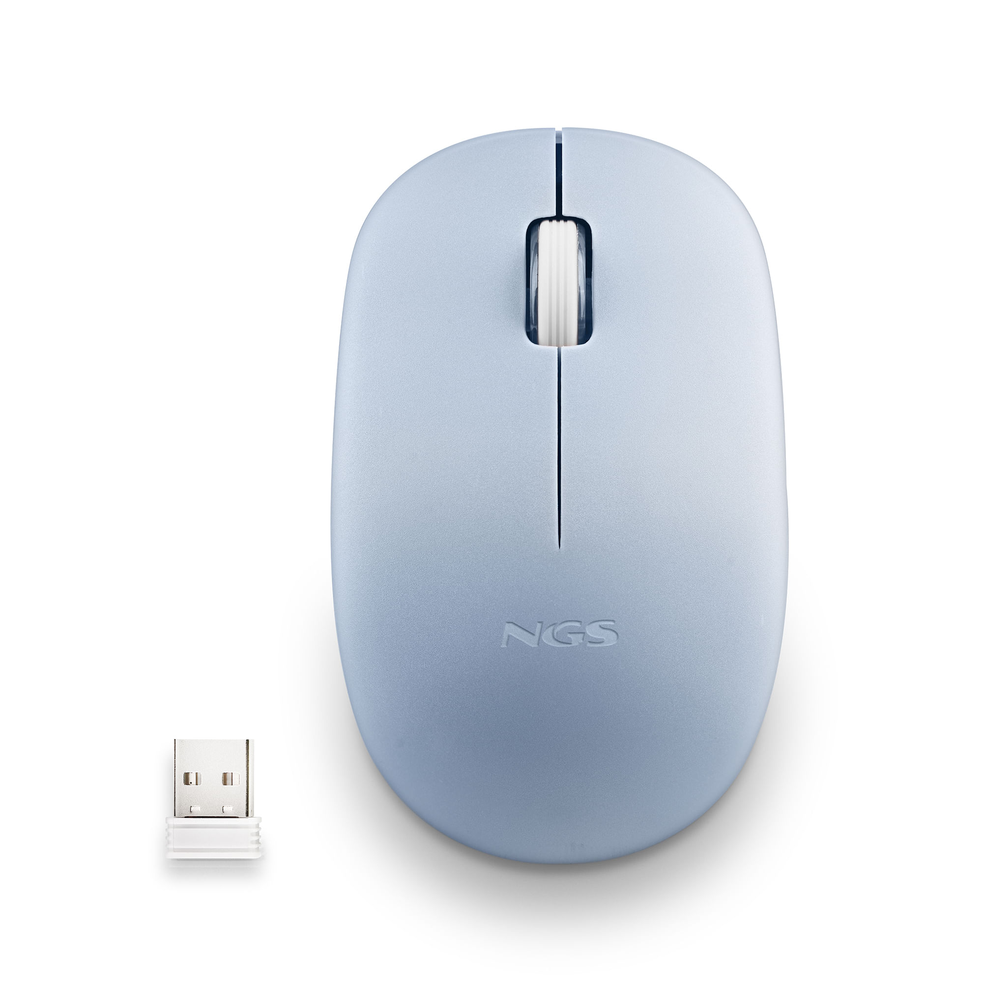MOUSE NGS WIRELESS FOG PRO AZUL 1000DPI 2 BOTONES NANO RECEPTOR 2.4GHZ ...