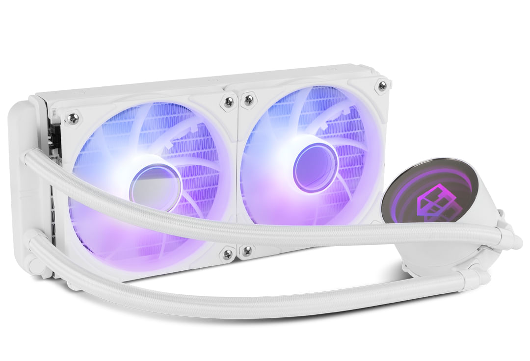 NOX HUMMER M-240 KIT RL ARGB BRANCO - PCBox