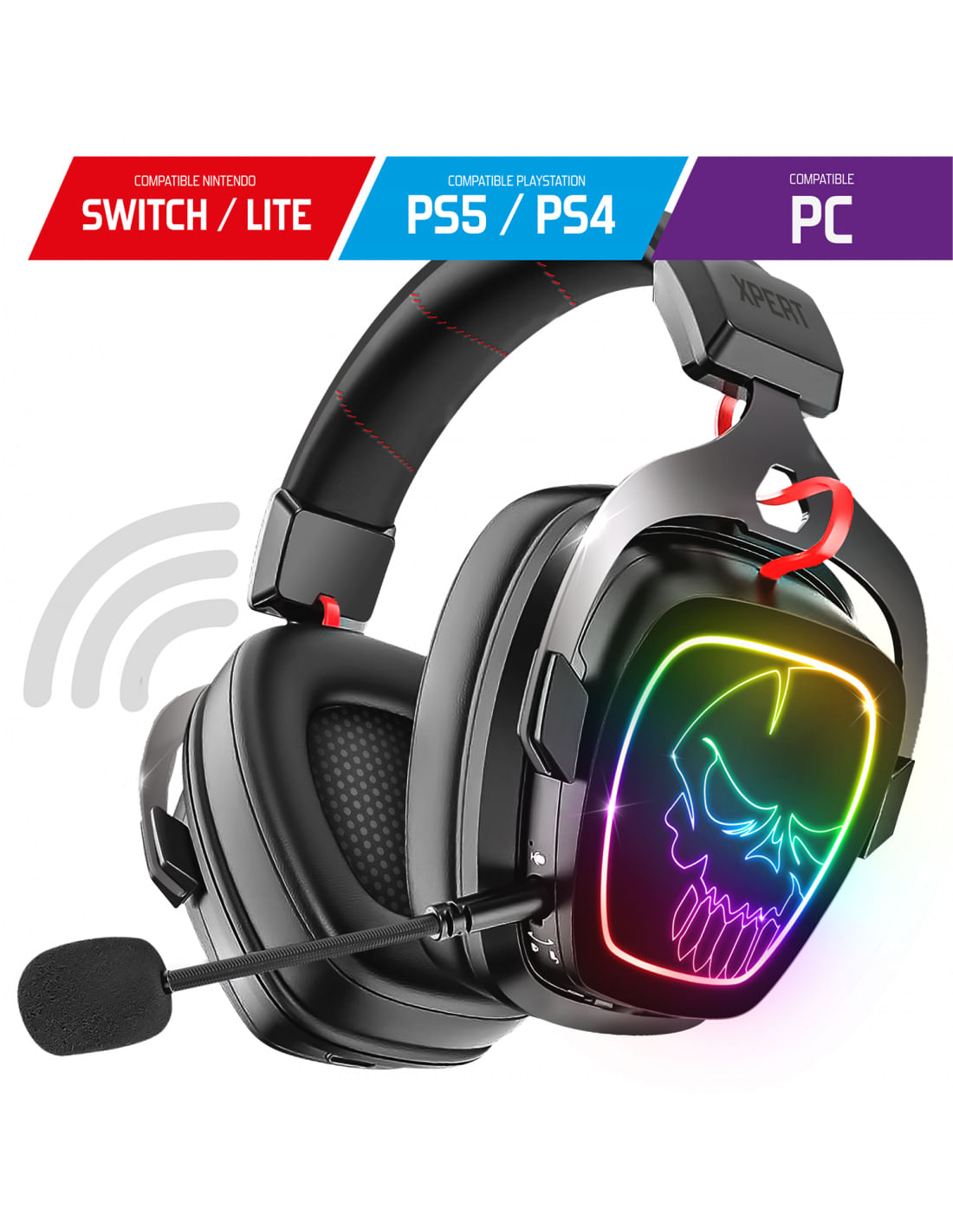Spirit of Gamer Auricular Xpert-H1500 BT - PCBox