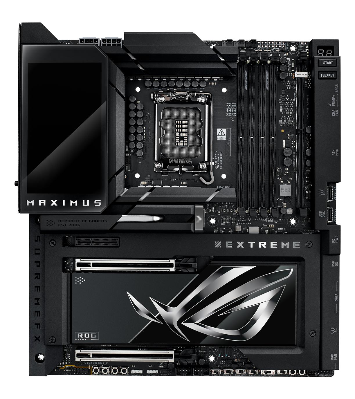 Asus Intel ROG MAXIMUS Z890 EXTREME LGA 1851 (Socket V1) - PCBox