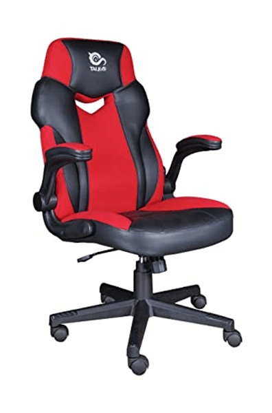 TALIUS CRAB GAMING CHAIR preto/vermelho, braços dobráveis, borboleta ...