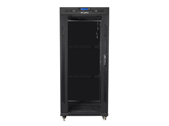 ARMARIO LANBERG RACK 19" 37U 800X1000 FLAT PACK NEGRO PUERTA CRISTAL ...