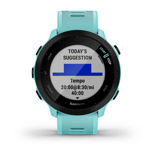 RELOJ INTELIGENTE GARMIN FORERUNNER 55 AZUL - PCBox