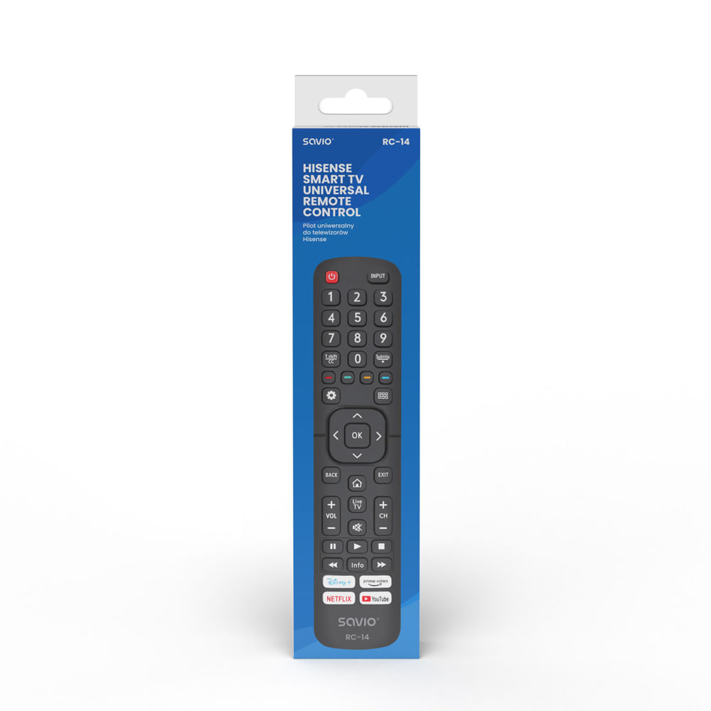 MANDO TV SAVIO RC-14 COMPATIBLE HISENSE SMART TV - PCBox
