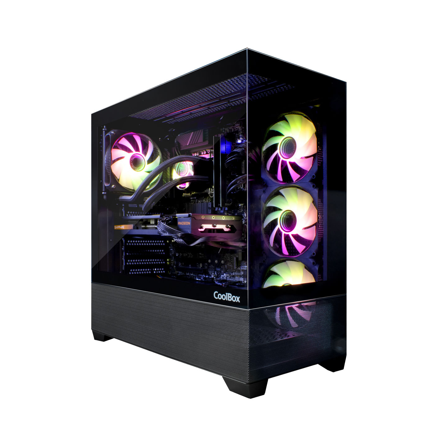 COOLBOX COOLBOX GAMING CAIXA ATX GA250 VISION USB-C 3.2 GEN1 SEM FTE ...