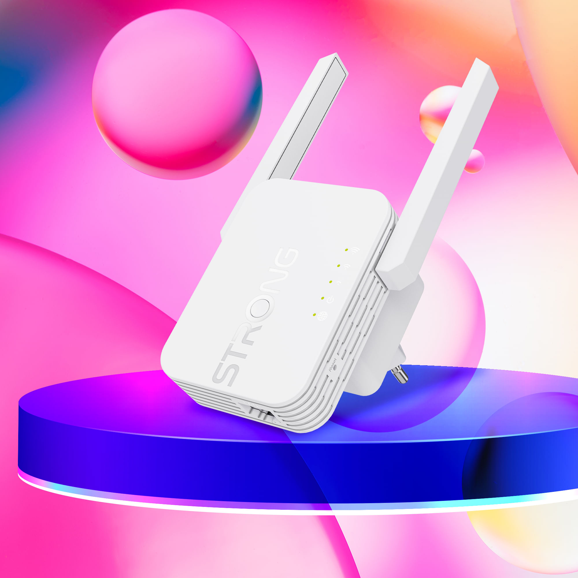 REPETIDOR WI-FI UNIVERSAL FORTE 300 - PCBox