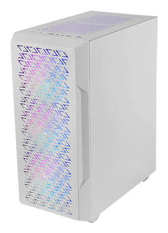 CAJA ATX SEMITORRE GAMING MARS GAMING MCGEO FRONTAL BLANCO DE MALLA ...