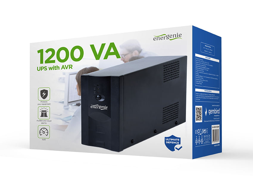 UPS GEMBIRD DE 1200VA CON AVR AVANZADO - PCBox