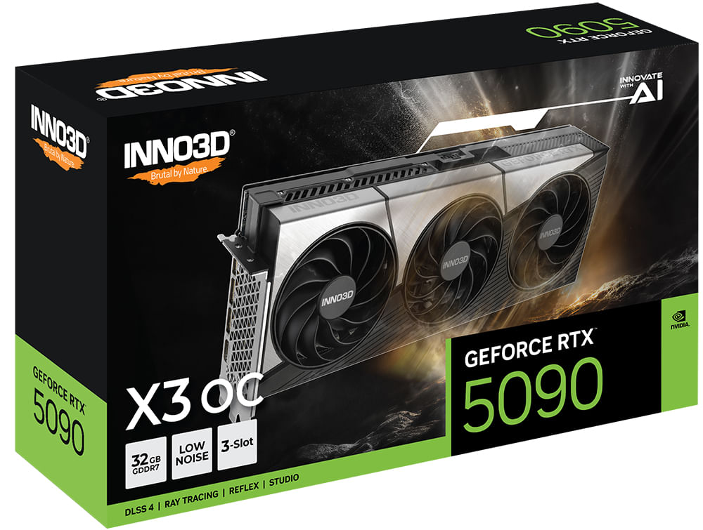 INNO3D GeForce RTX 5090 X3 OC NVIDIA 32 GB GDDR7 DLSS4 - PCBox