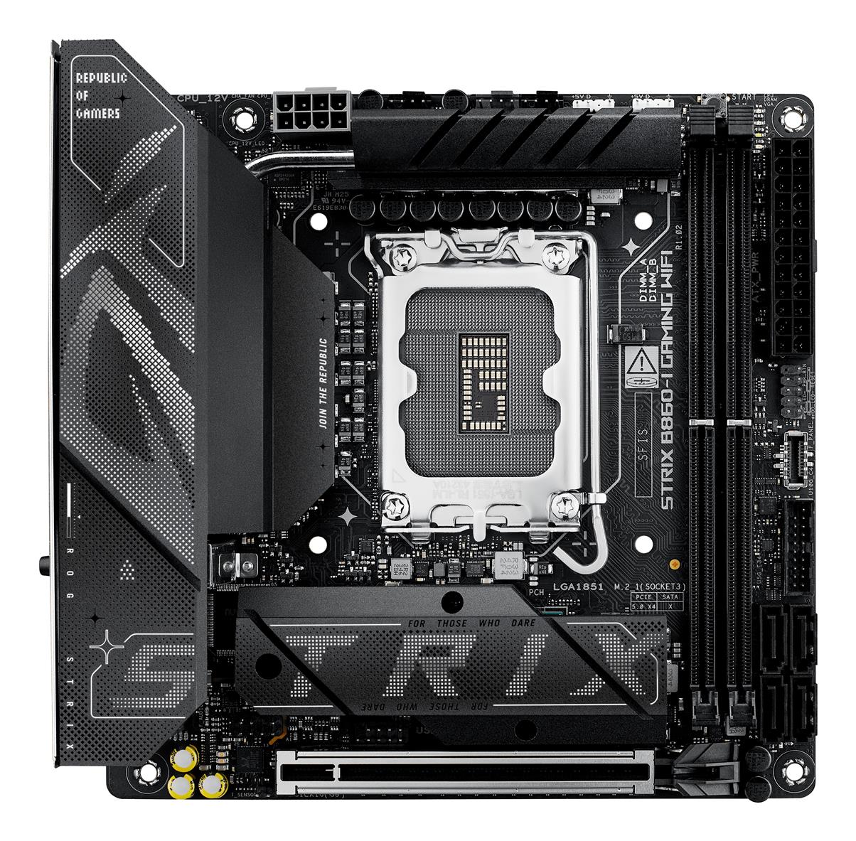 Asus Intel ROG STRIX B860-I GAMING WIFI LGA 1851 (Socket V1) - PCBox