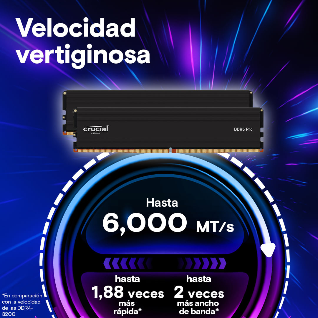 CRUCIALPro 128 GB 5600 MHz (2x64) CL46 - PCBox