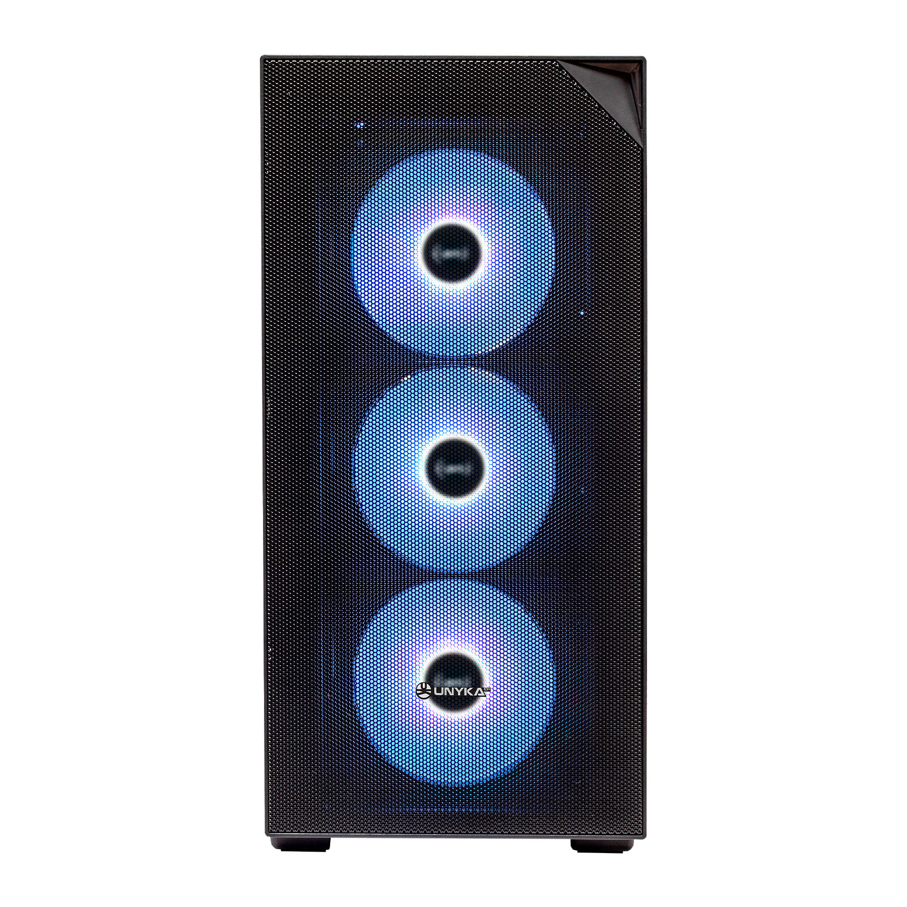 Caja UNYKA Caja ATX Revelat MESH Black RGB Negro - PCBox