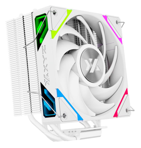 VENTILADOR CPU XYZ THERMAX 4 WHITE 120 ARGB - PCBox