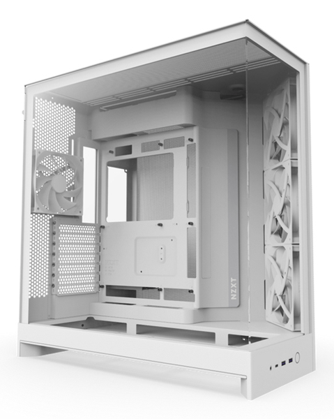 NZXT H9 H9 Flow Branco - PCBox