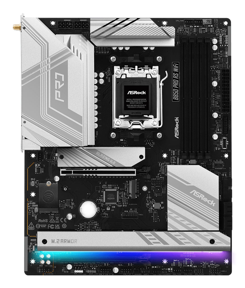 ASROCK AMD B850 Pro RS WiFi Socket AM5 - PCBox