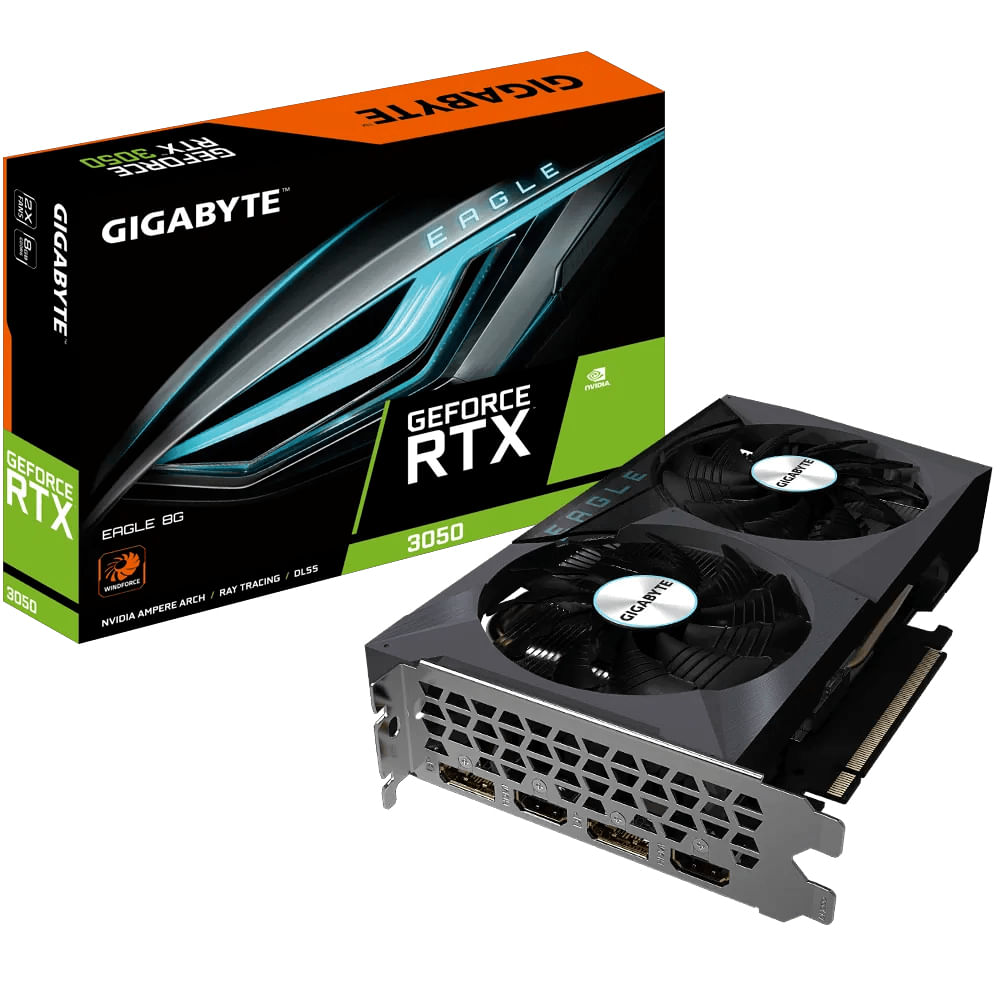 GIGABYTE NVIDIA GeForce RTX 3050 8GB GDDR6 HDMI DPORT - PCBox