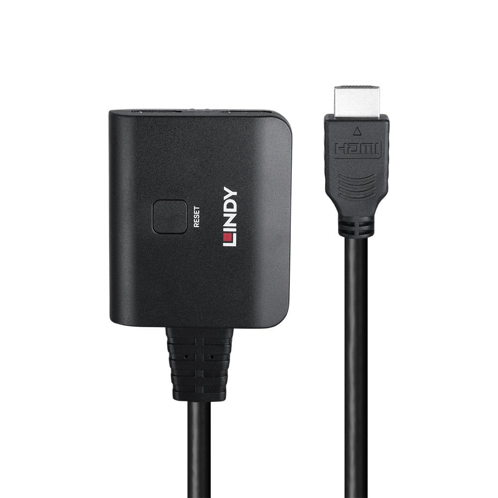 2 PORT HDMI 4K60 SPLITTER CABLE - PCBox