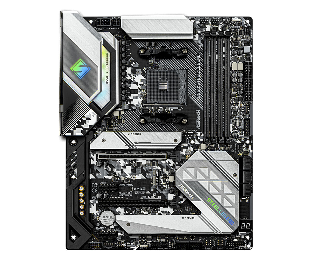 ASROCK AMD B550 Steel Legend Socket AM4 - PCBox