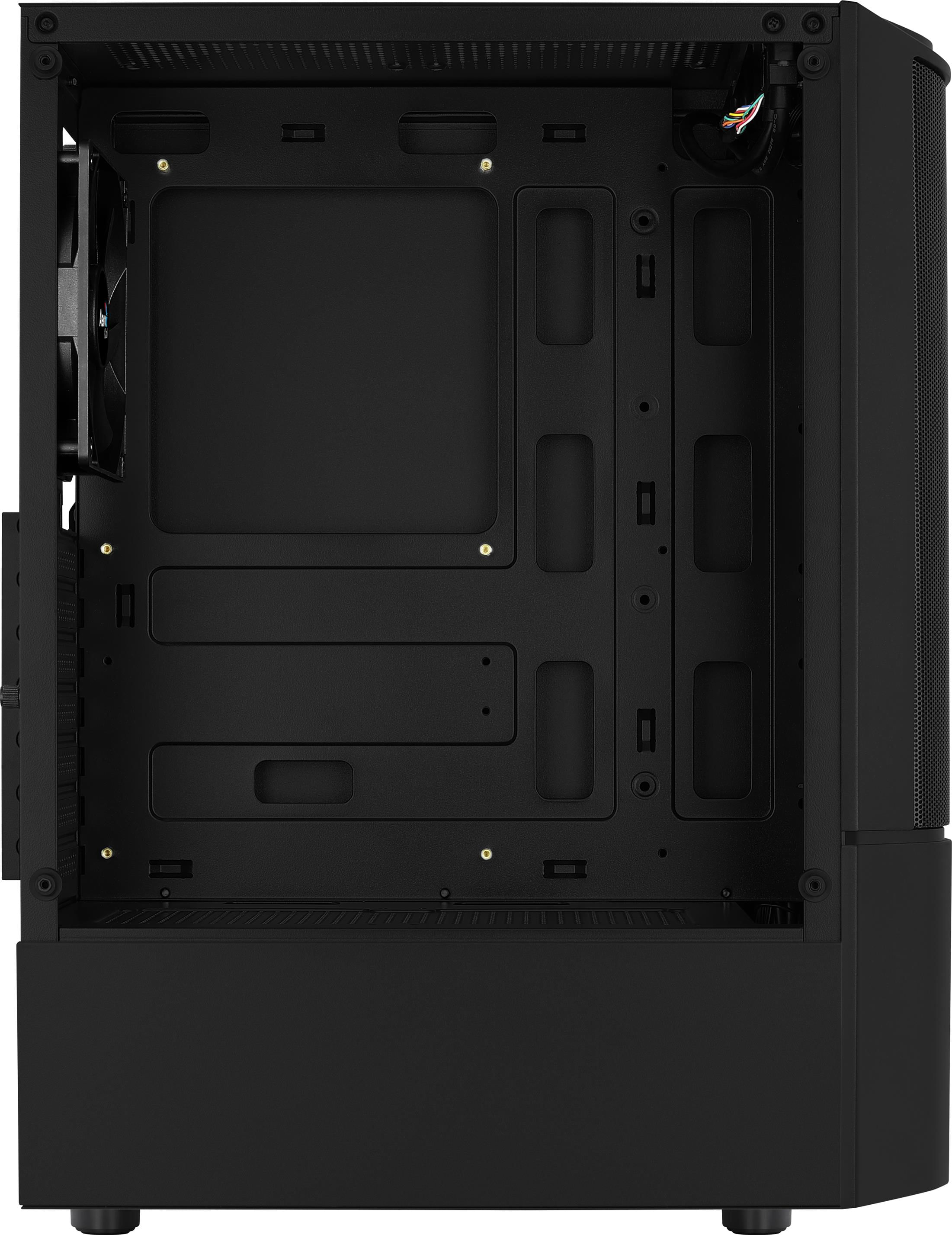 CAJA AEROCOOL QUANTUM MESH RGB - NEGRO - PCBox