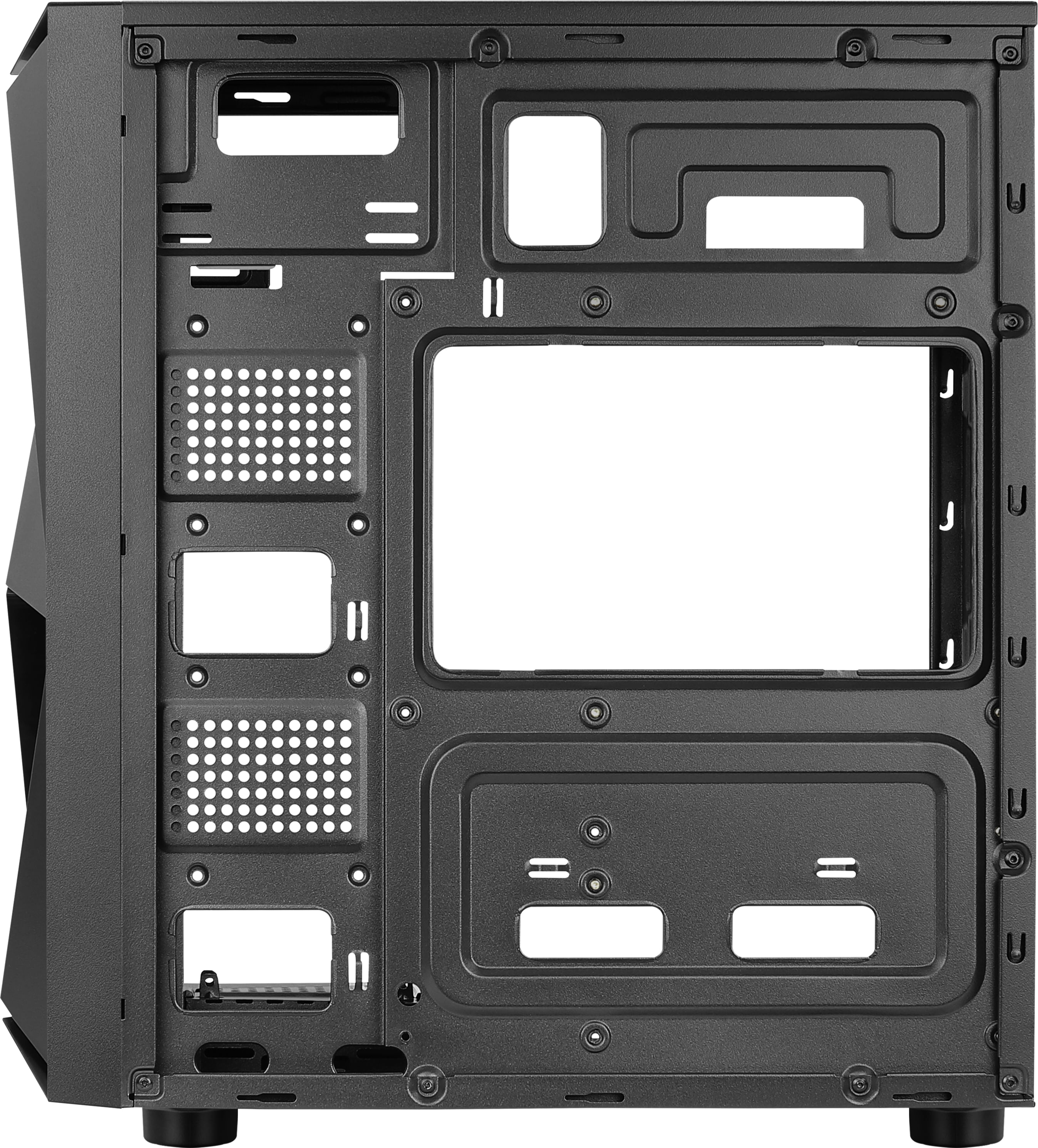 Caja AEROCOOL Glider-A RGB Negro - PCBox