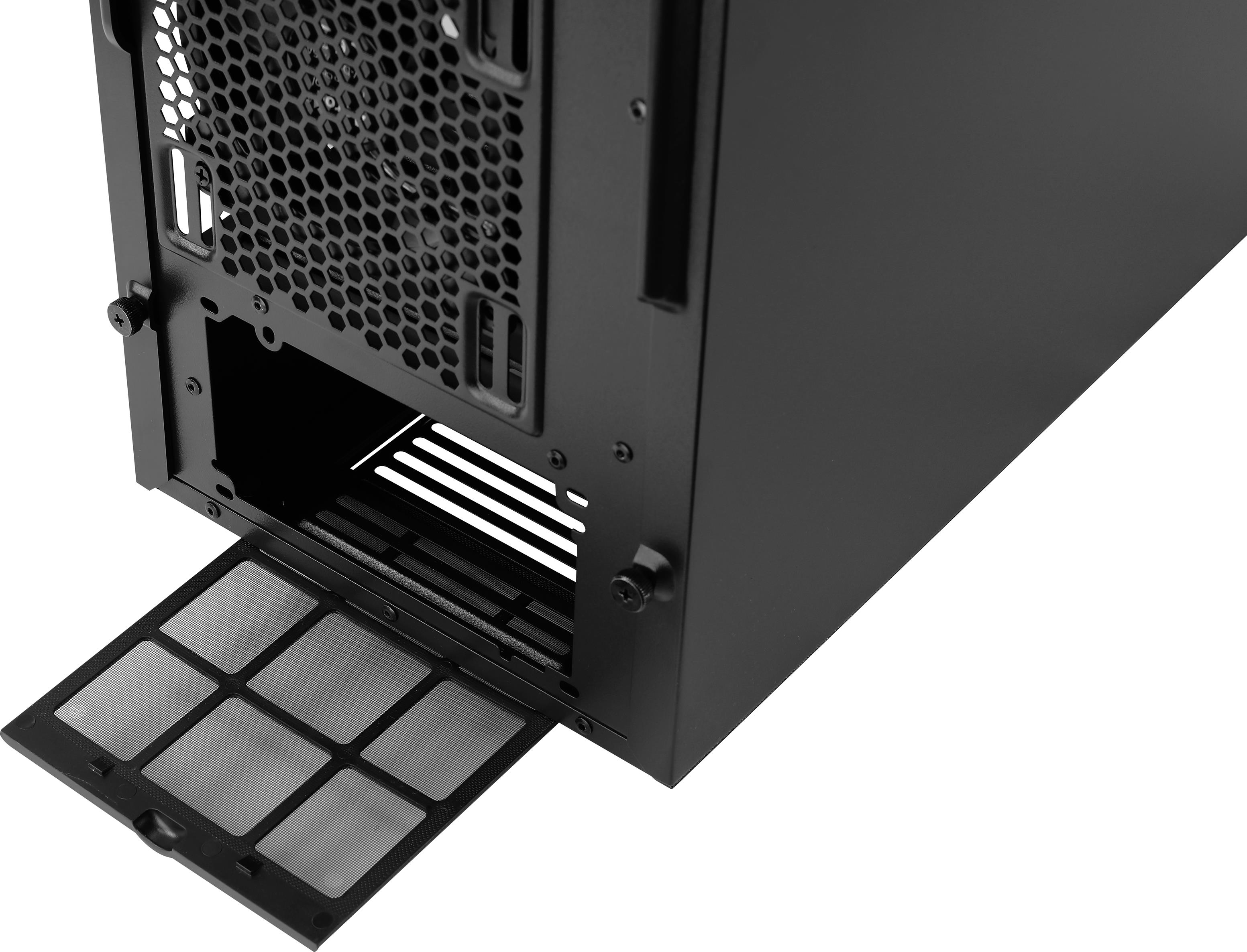 Caja AEROCOOL Flo Saturn FRGB RGB Negro - PCBox