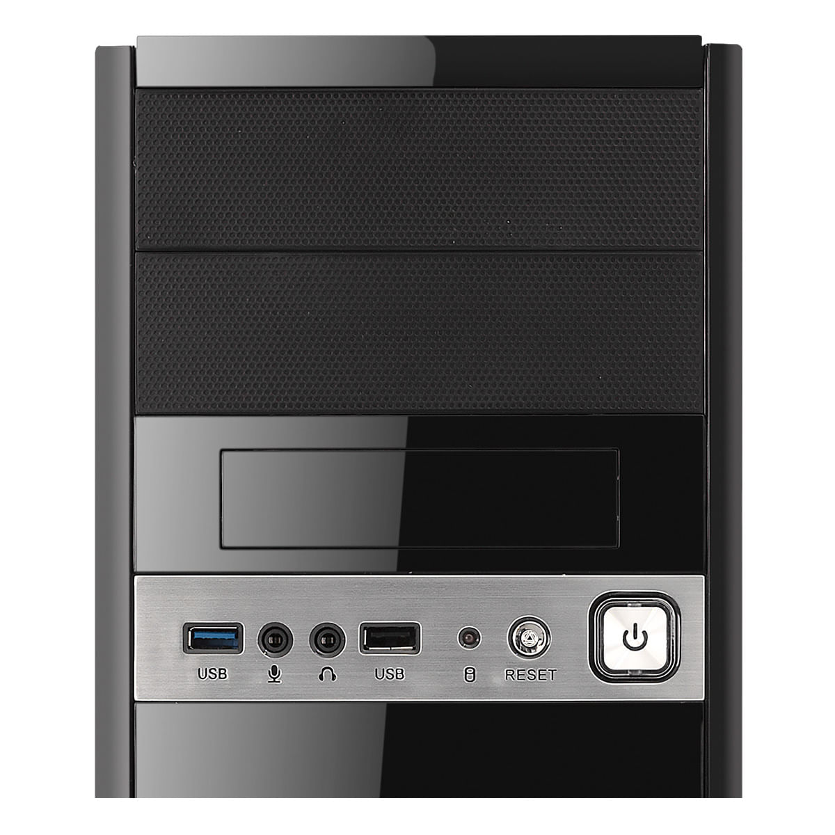 UNYKA UK 6011 Negro Incluye Fuente - PCBox