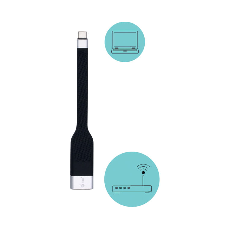 I-TEC USB-C FLAT ETHERNET ADAP - PCBox