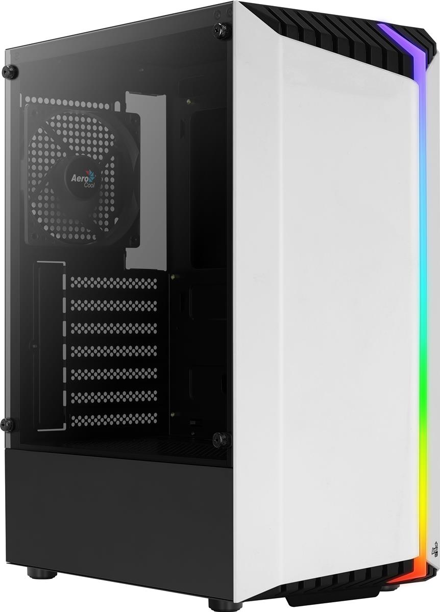 Caja AEROCOOL Bionic RGB Blanco - PCBox