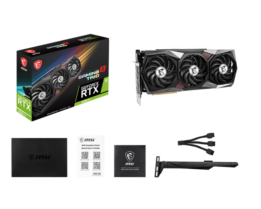 MSI NVIDIA GeForce RTX 3090 Ti 24GB GDDR6X HDMI DPORT - PCBox