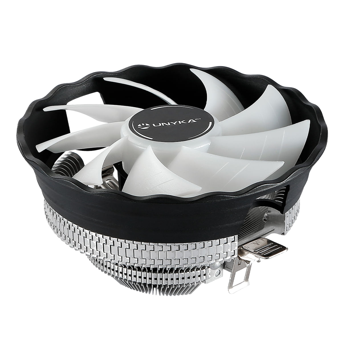 VENTILADOR CON DISIPADOR PARA CPU UNYKA JOTUN DF 120 CON ILUMINACION ...
