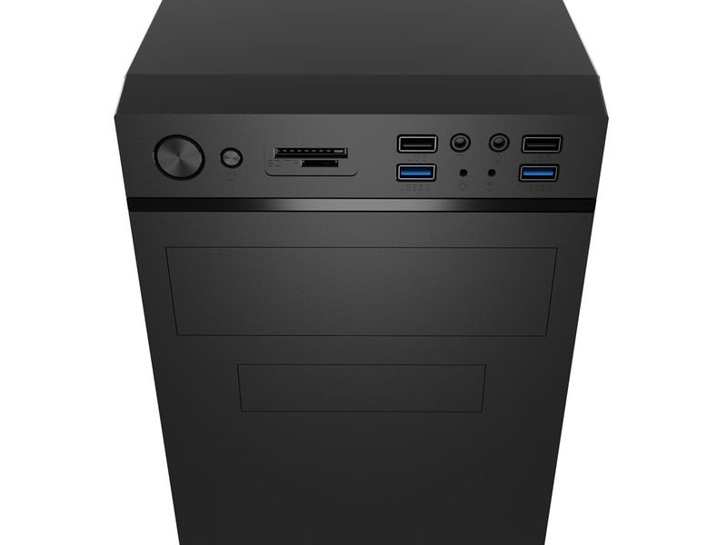 NATEC GENESIS PC Case Cabassu Midi tower USB 3.0 Negro - PCBox