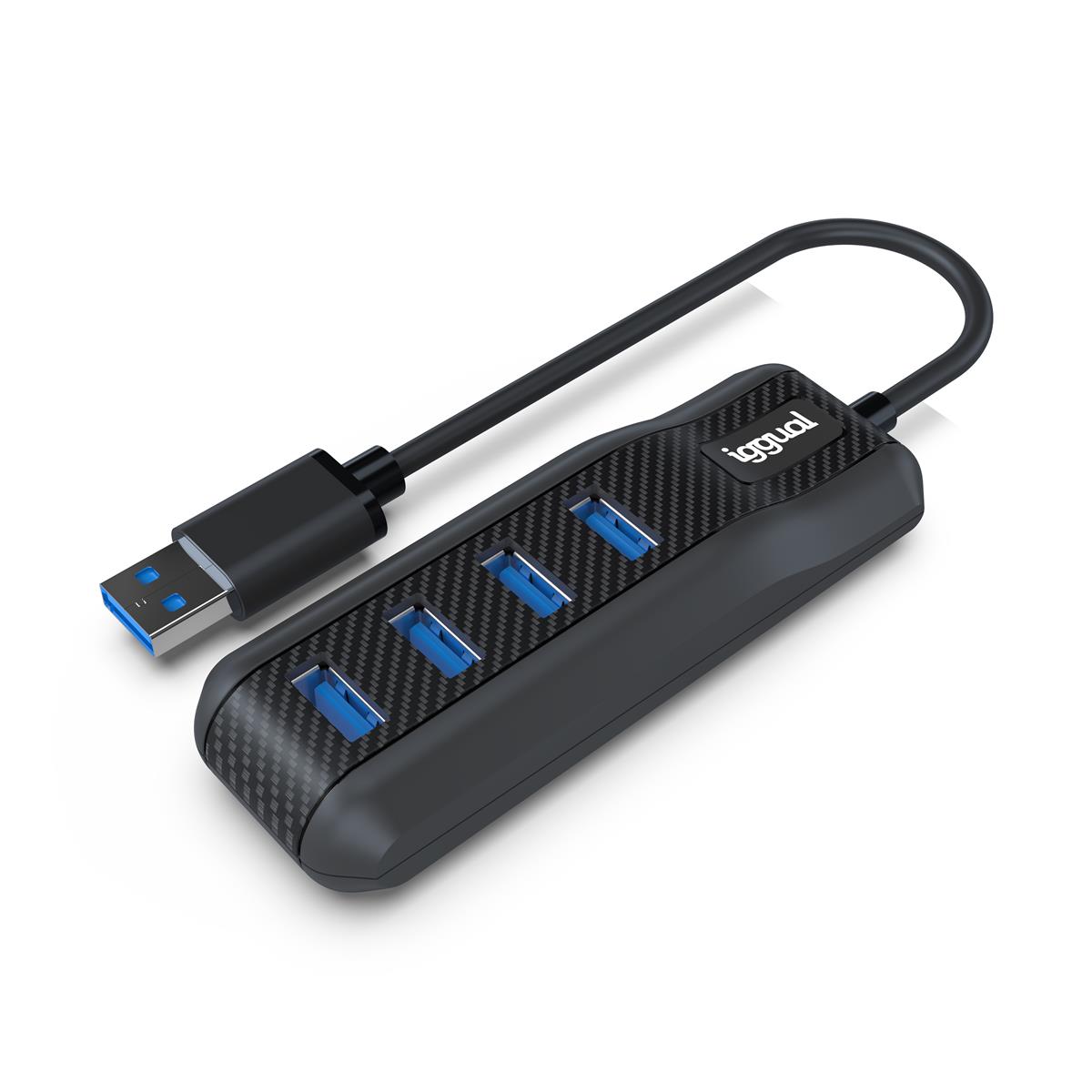 Hub igual tipo A x 4 portas USB 3.1 CARBON - PCBox