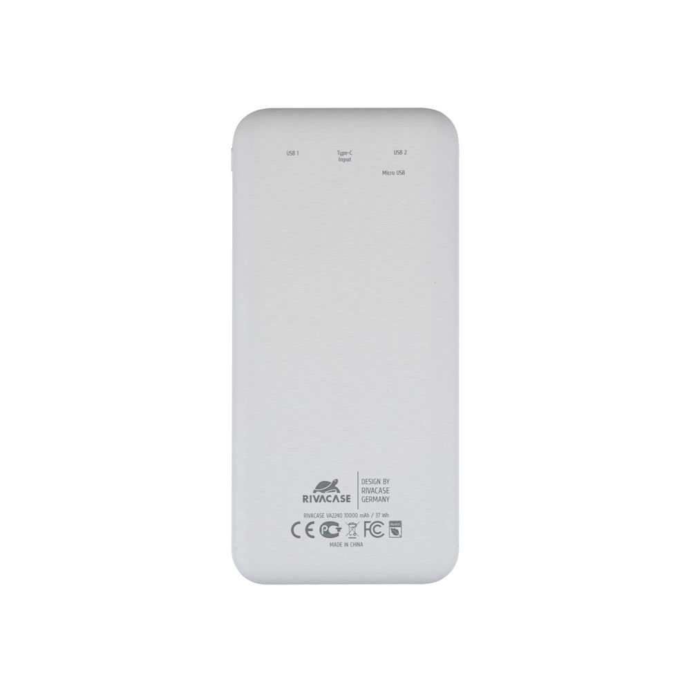 RIVACASE VA2240 (10000mAh) Blanco Display - PCBox