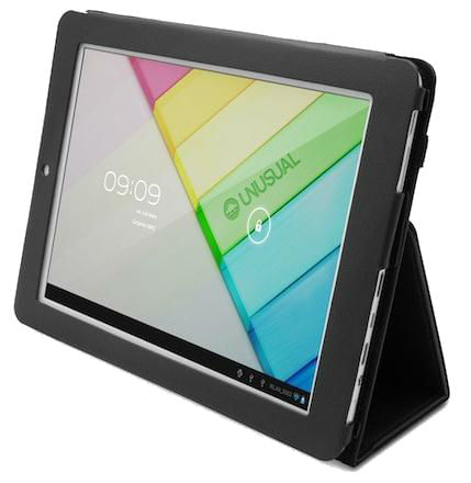 FUNDA TABLET UNUSAL U10Z V2 POLIPIEL NEGRA (FUN-U10ZV2) - PCBox