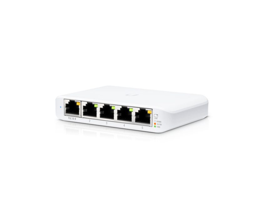 SWITCH UBIQUITI USW-FLEX-MINI UNIFI SWITCH FLEX MINI 5 PUERTOS PACK 3 ...